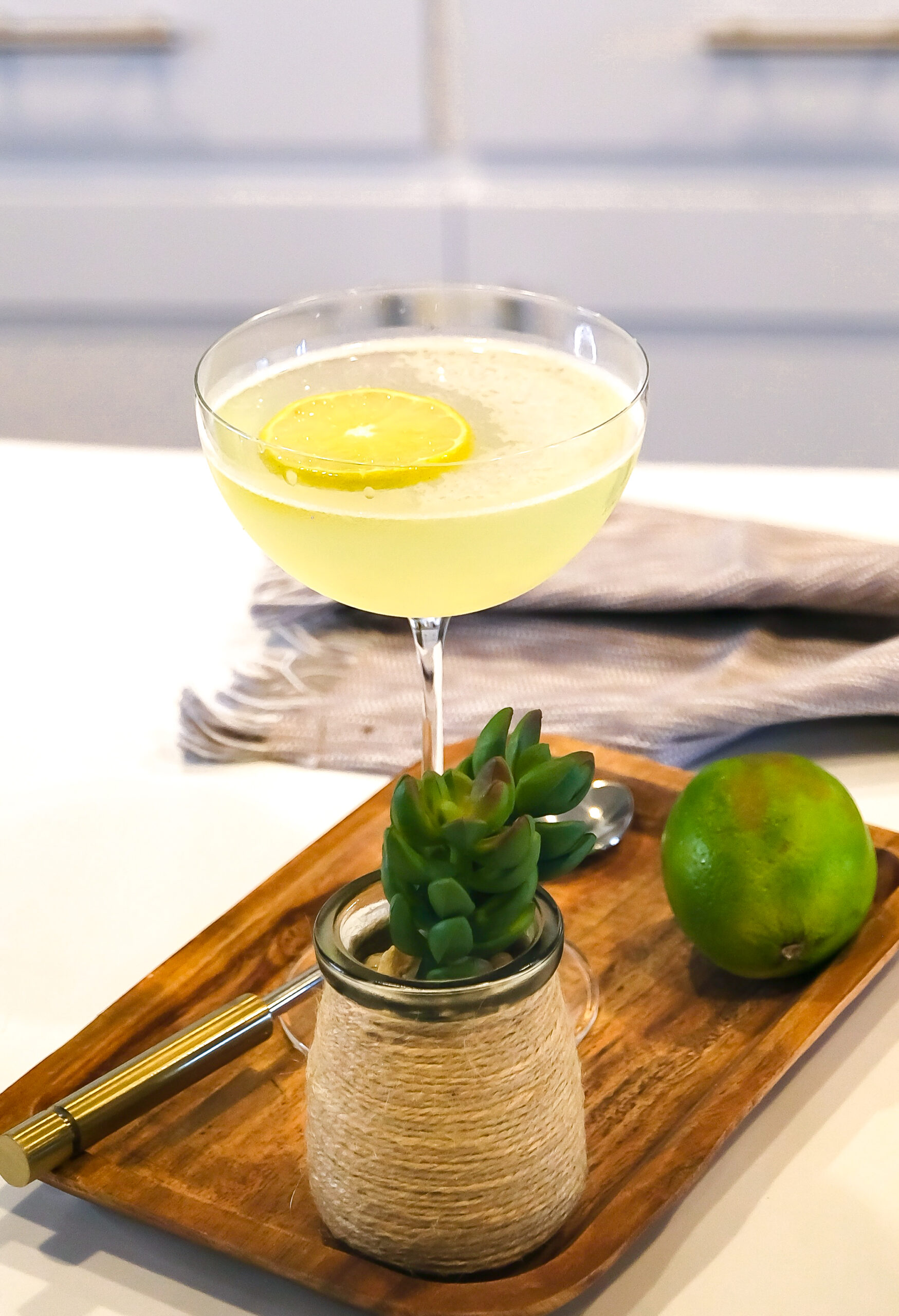 Lemon Elderflower Martini - Ready Set Host